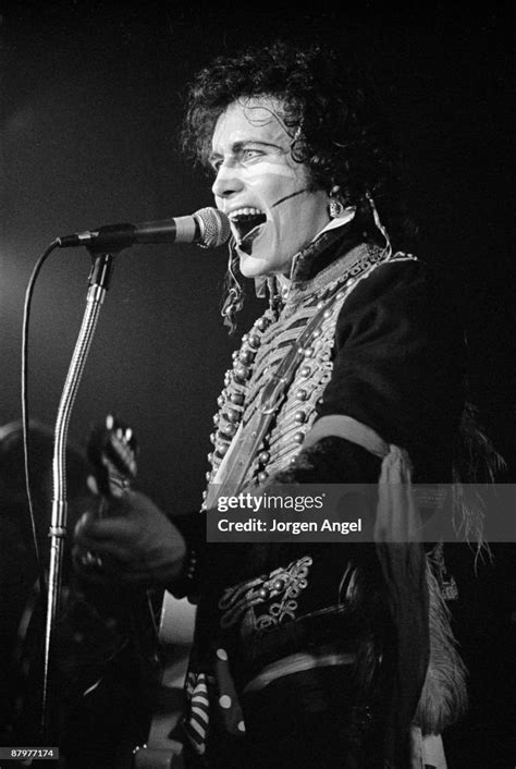Adam Ant From Adam And The Ants Performs Live On Stage In Copenhagen