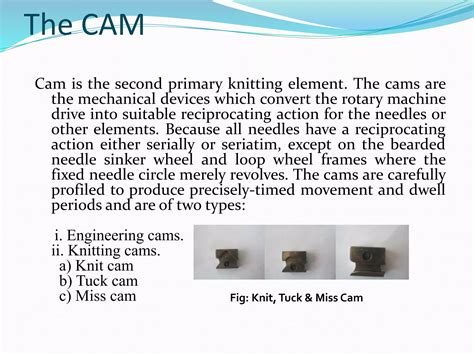 Study On Knitting Elements Of Circular Knitting Machine Butex Pptx