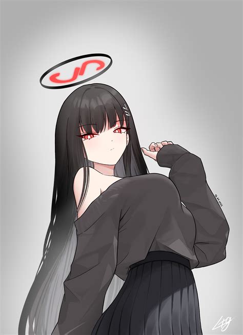 Rio Blue Archive Blue Archive Commentary Highres 1girl Bare