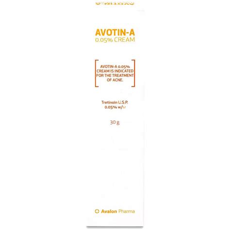 Avalon Avotin A 0 05 W W Cream 30 Gm Nahdi