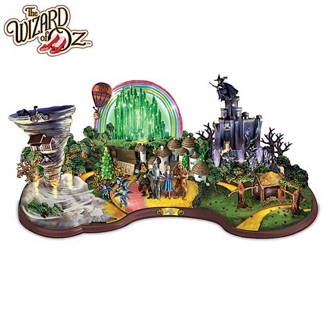 The Wizard Of Oz Follow The Yellow Brick Road Illuminated Sculpture