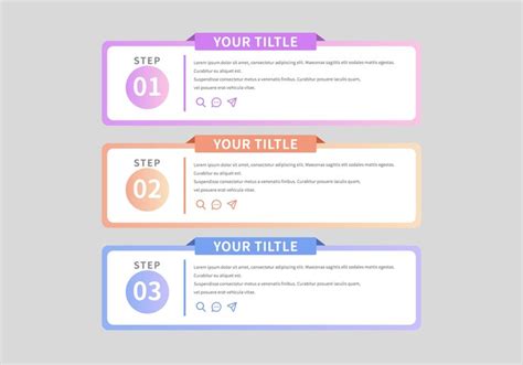 Premium Vector A Step Chart Template That Describes Business Information