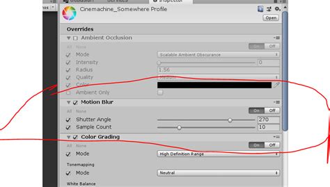 Cinemachine And Motion Blur Pops With Cuts Unity Engine Unity Discussions
