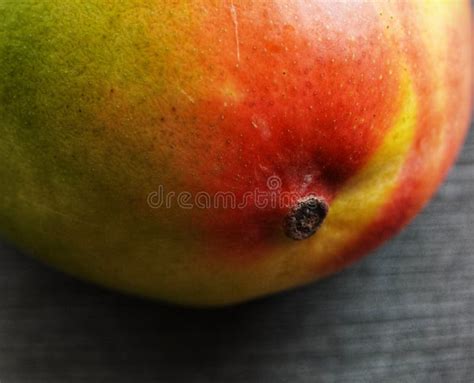 Ripe Mango With Red And Yellow Skin Stock Image Image Of Ripe Texture 344317591