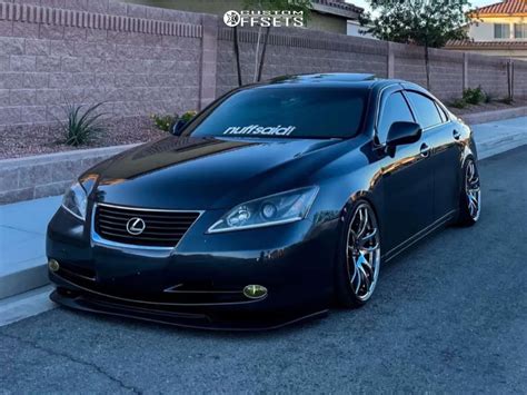 2007 Lexus Es350 With 19x95 22 Vordoven Forme 9 And 22535r19 Lexani