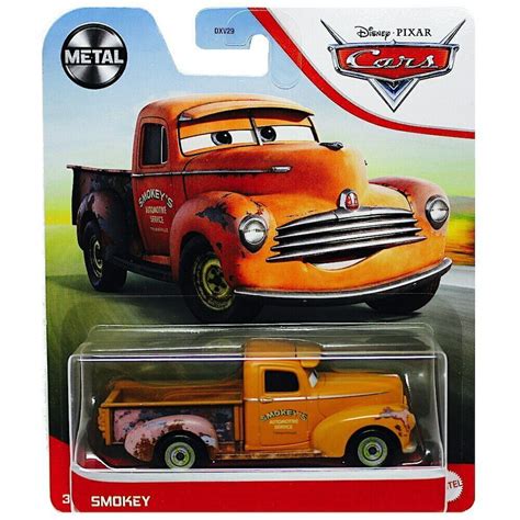 Disney Pixar Cars 3 Metal Series Smokey Die Cast Truck Ebay