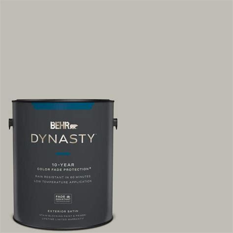 Behr Dynasty 1 Gal Mq6 23 Pumice Satin Enamel Exterior Stain Blocking