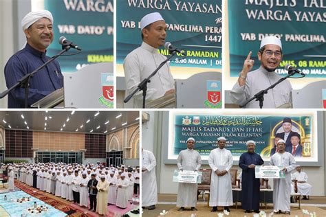 Majlis Tadarus Al Quran Dan Iftar Warga Yayasan Islam Kelantan Bersama