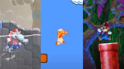Le Meilleur Niveau De Chaque Jeu De Mario 2d Console Principale
