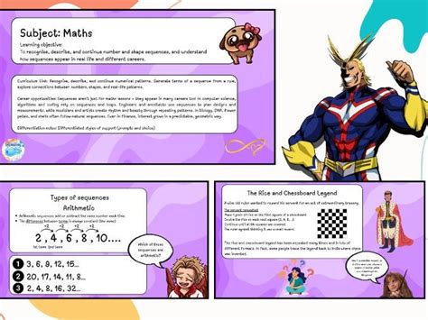 Sequences Arithmetic Geometric And Special Sequences Year 7 Teaching Resources