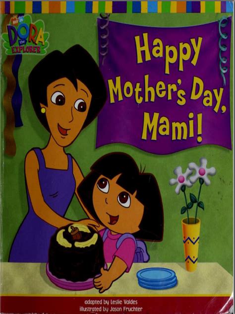 Nick Jr Dora The Explorer Happy Mother S Day Mami Dora The