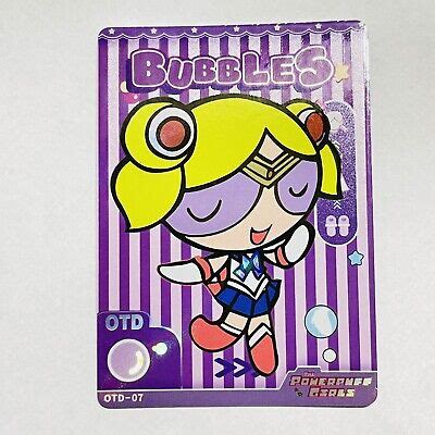 Powerpuff Girls Trading Card Game Card Bubbles 2 Ebay
