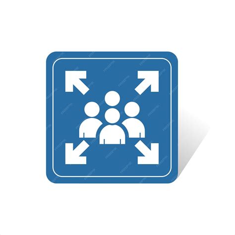 Premium Vector Disbanded Area Sign