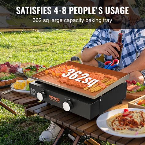 Vevor Countertop Commercial Gas Griddle Flat Top India Ubuy