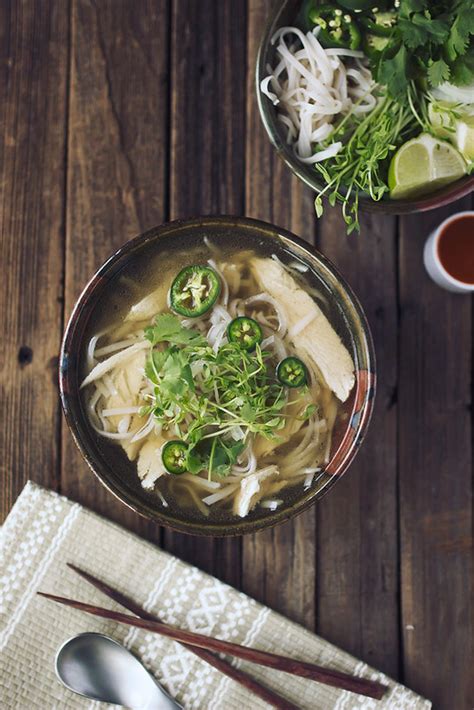 Chicken Pho Vietnamese Noodle Soup Tasty Yummies