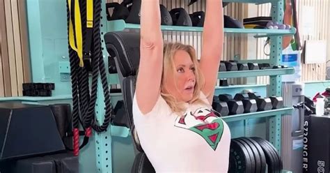Carol Vorderman Wows Fans As She Shows Off Sexy Moves In Gym Montage