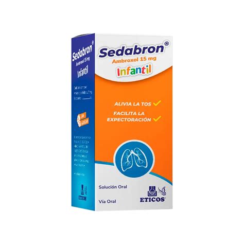 Sedabron Infantil Ambroxol 15 Mg Solución Oral 100 Ml Punto Farma