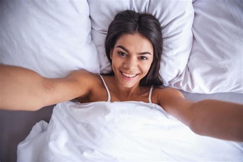 Premium Photo Girl In Bed