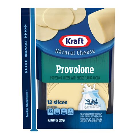 Kraft Provolone Natural Slices Shop Cheese At H E B