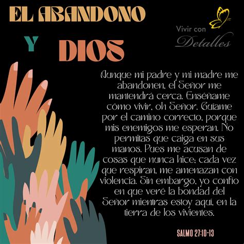 El Abandono Y Dios Vivir Con Detalles