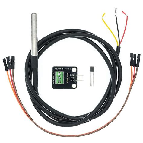 Ds18b20 Kit De Module De Capteur De Température étanche 100cm Câble De