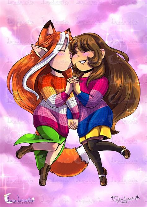 My Druid And Her Gf Being Cute Oc Rwholesomeyuri