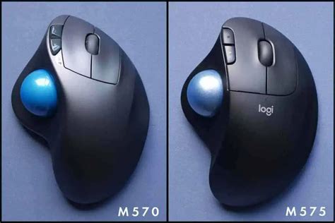 Logitech M570 Vs M575 Old Meets New Switch And Click