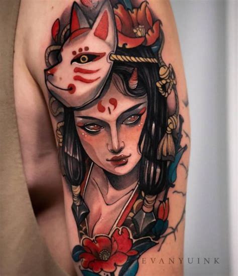 20 Kitsune Tattoo Designs With Meaning Art And Design