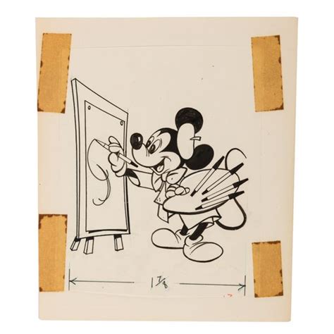 Tomorrowland Art Corner Mickey Mouse Concept Art