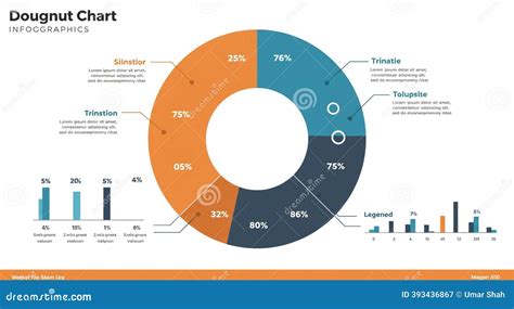 Doughnut Chart Segment Icon In Line Design Doughnut Chart Segment Data Division Slice