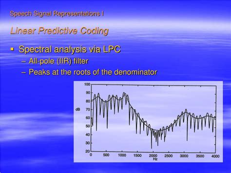 Ppt Speech Signal Representations I Powerpoint Presentation Free