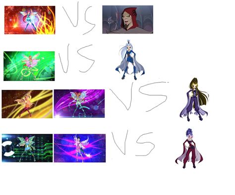 Winx Vs Acheron And Trix S6 By M41456 On Deviantart