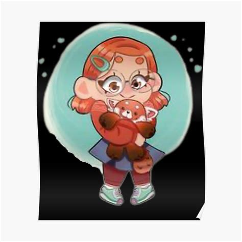 Turning Red Cute Mei Lee Turning Red Poster For Sale By Kittyoseph