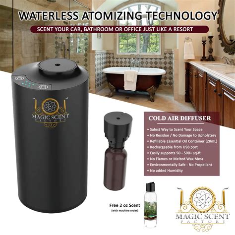 Waterless Atomizing Scent Diffuser Car The Magic Nation™ Hub Shop