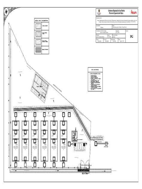 Obras Complementarias Ptar Ovalo Uchuglla Plano General Pdf