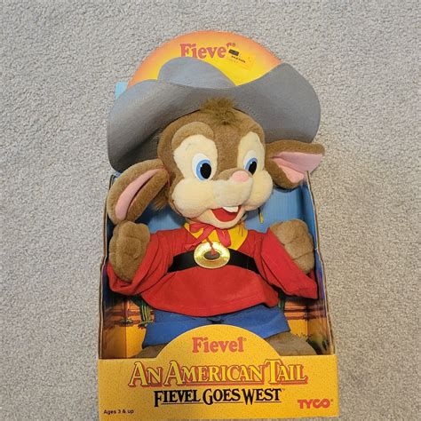 Original 1991 Tyco Fievel An American Tail Fievel Goes West Large