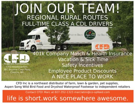 Class A Cdl Truck Driver Wanted