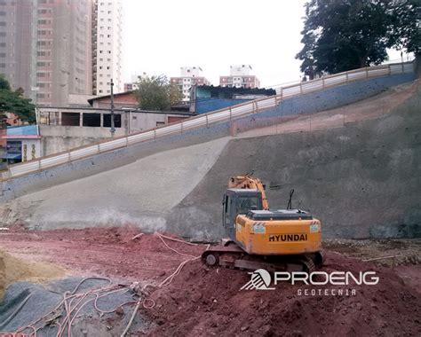 Solo Grampeado Construtora Mzm Geotecnia