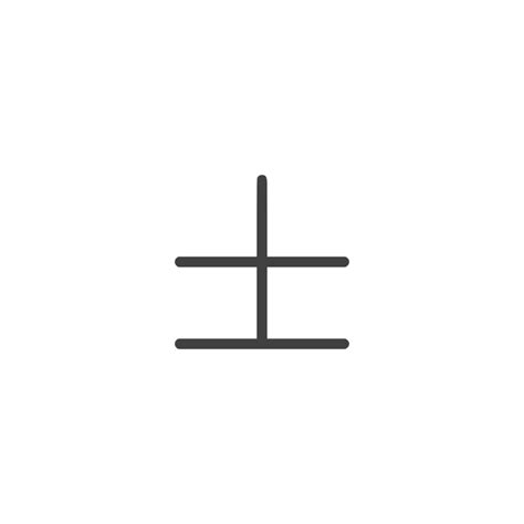 Plus Minus Symbol Origin