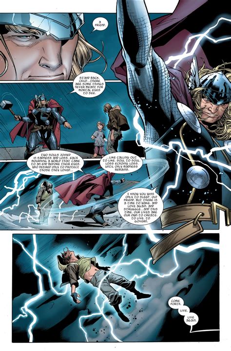 Thor Summons Heimdall From His Mortal Body Comicnewbies