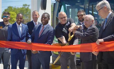 Ripta Completes Northeast Regions First Electric Bus In Line Charging Station Passenger Transport