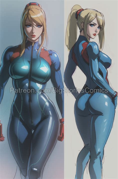Samus Aran With Zero Suit 11 181608 By Bigstoriescomics On Deviantart
