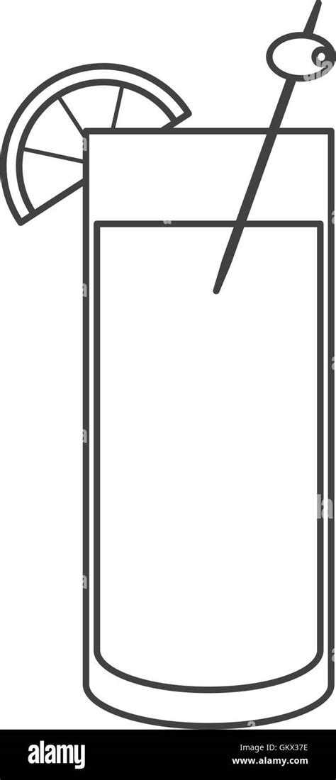 Single Cocktail Icon Stock Vector Image And Art Alamy