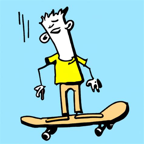 Tripping On A Skateboard Blank Template Imgflip