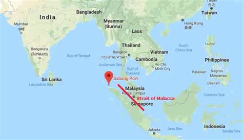 Malacca Map 3 Hundred Malacca Strait Map Royalty Free Images Stock