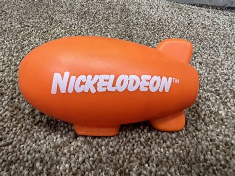Nickelodeon Blimp Burger King Vintage Nickelodeon Blimp Toy