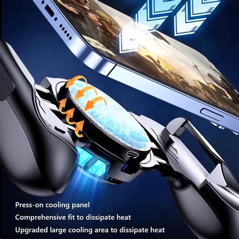Mobile Phone Stretching Game Controller With Cooling Fan Stretch Up To