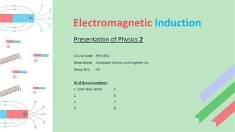 Physics Investigatory Electromagnetic Induction Class Xii Pdf