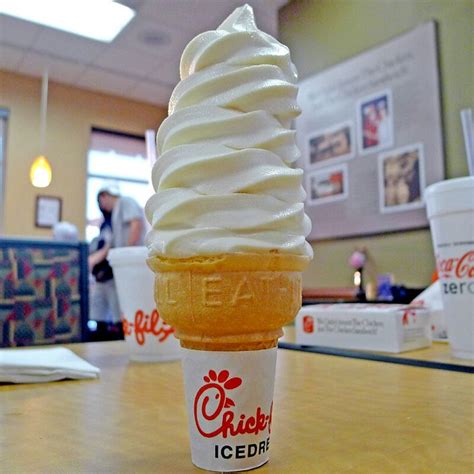 Icedream Ice Cream Cone Chick Fil A Spotted On Foodspott Flickr