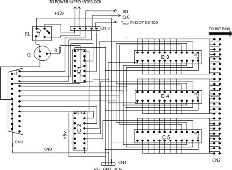 Parallel Port Schematic Diagram